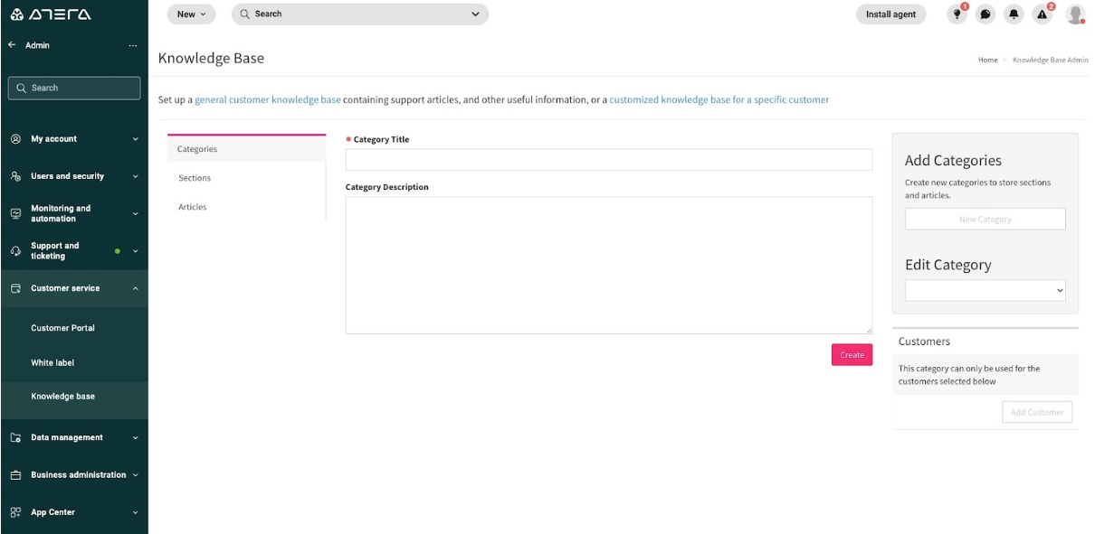Atera Customer Portal Review: Features & How It Works