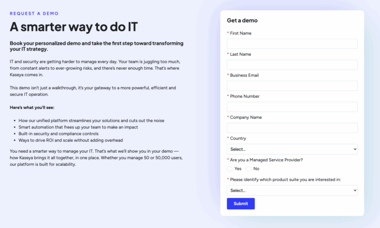 Kaseya Review: Is it the right platform for your IT team?