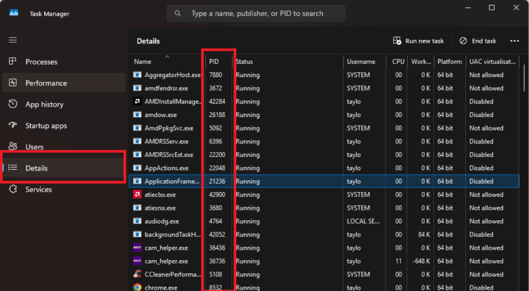 How to kill a process in Windows