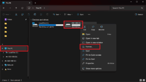 How to format a USB drive to FAT32