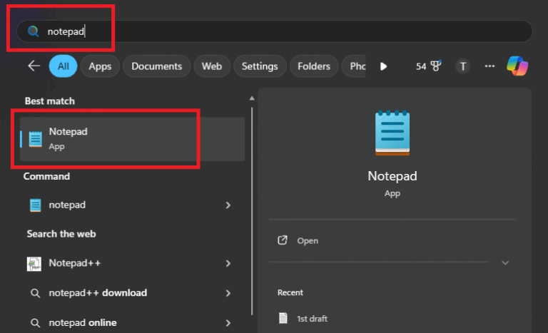 How do you open a program without icons on the desktop?