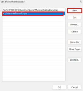 How to view and manage environment variables in Windows