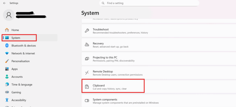 How to enable or disable Windows 10 clipboard history