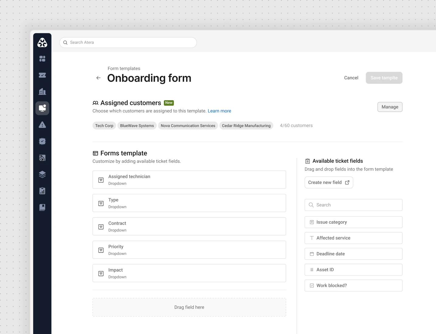 Ticketing and Service Desk - Atera